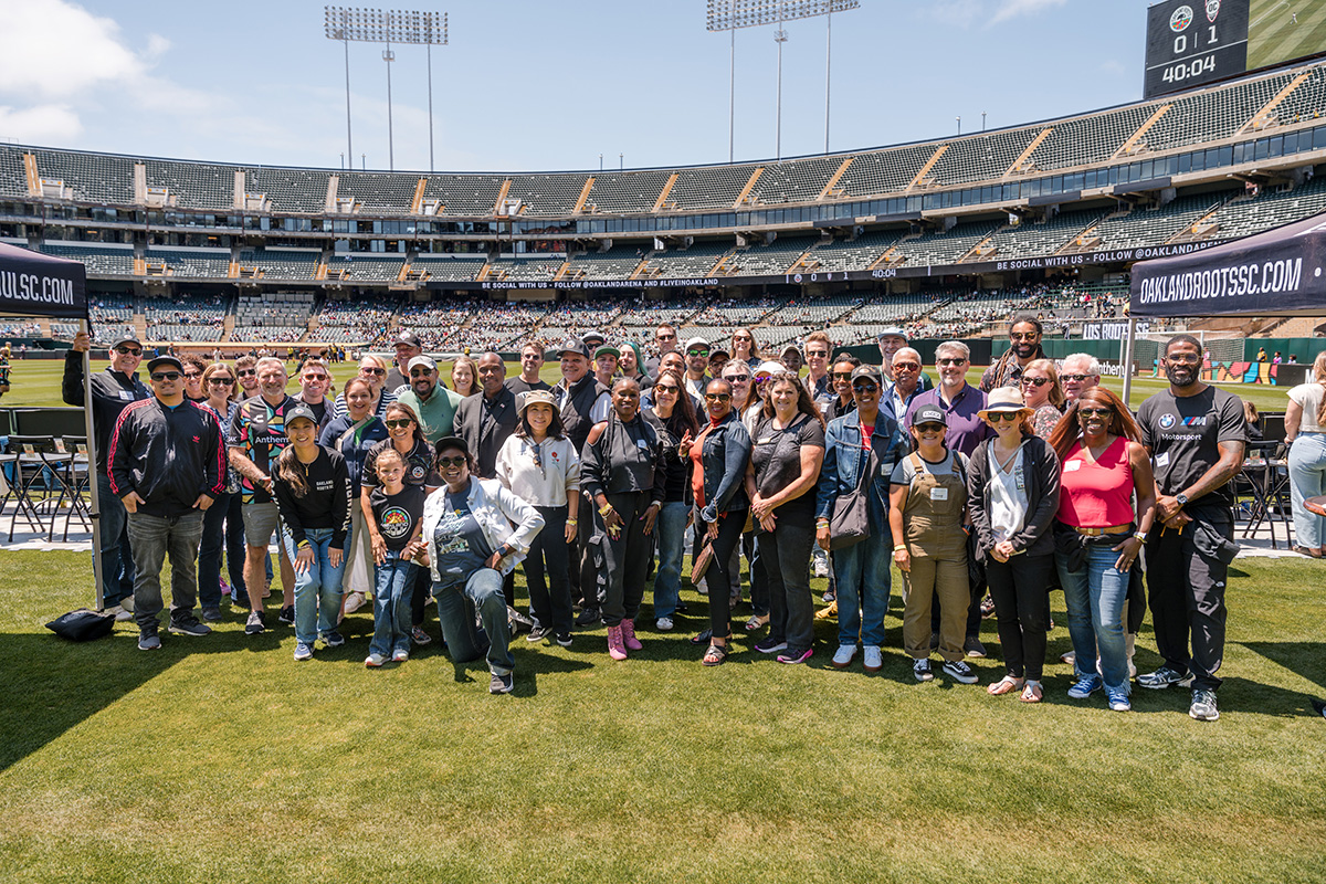 Oakland Roots welcome East Bay leaders to the Oakland Coliseum - East ...
